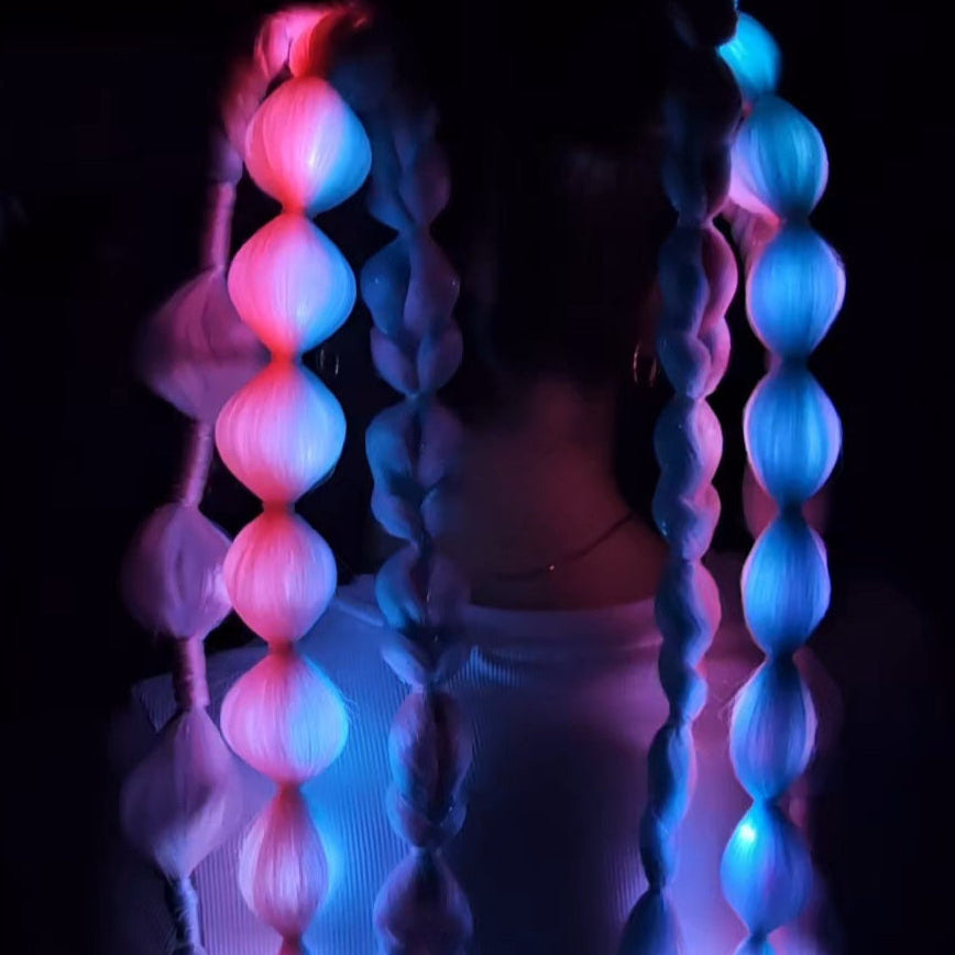 Rave Hair With Lights – Mermaid Hair By Emma